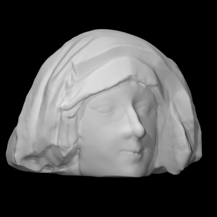 3D Printable Head of a Sibyl by Scan The World