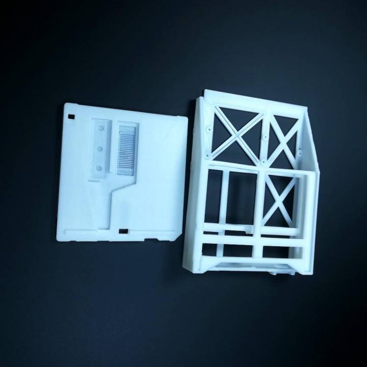 3D Printable Amiga 1200 GoTek Base and Control by Phillip Bate