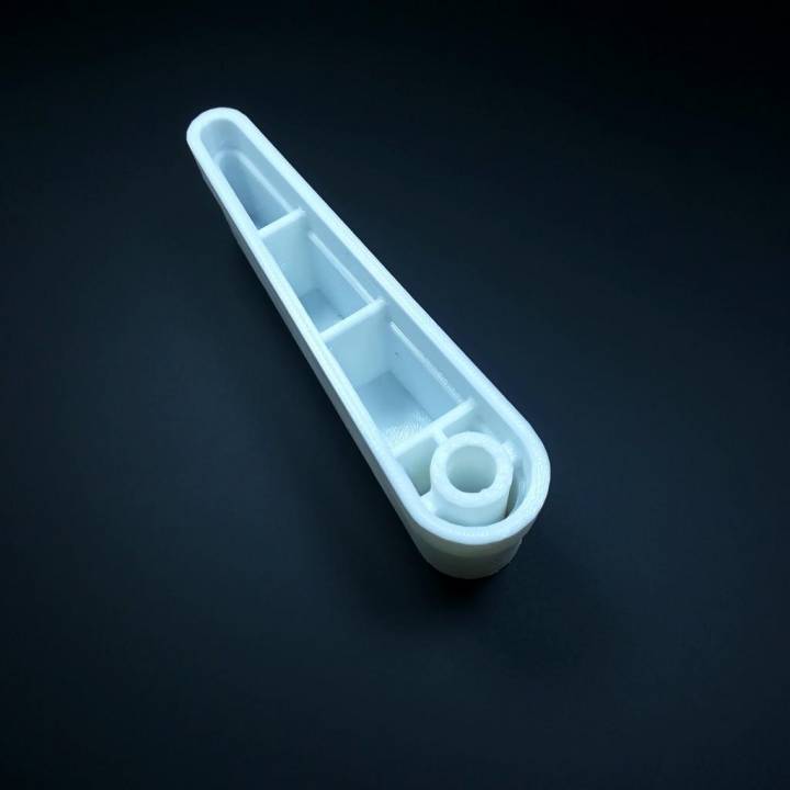 3D Printable Pinball Flipper by Derrick Miller