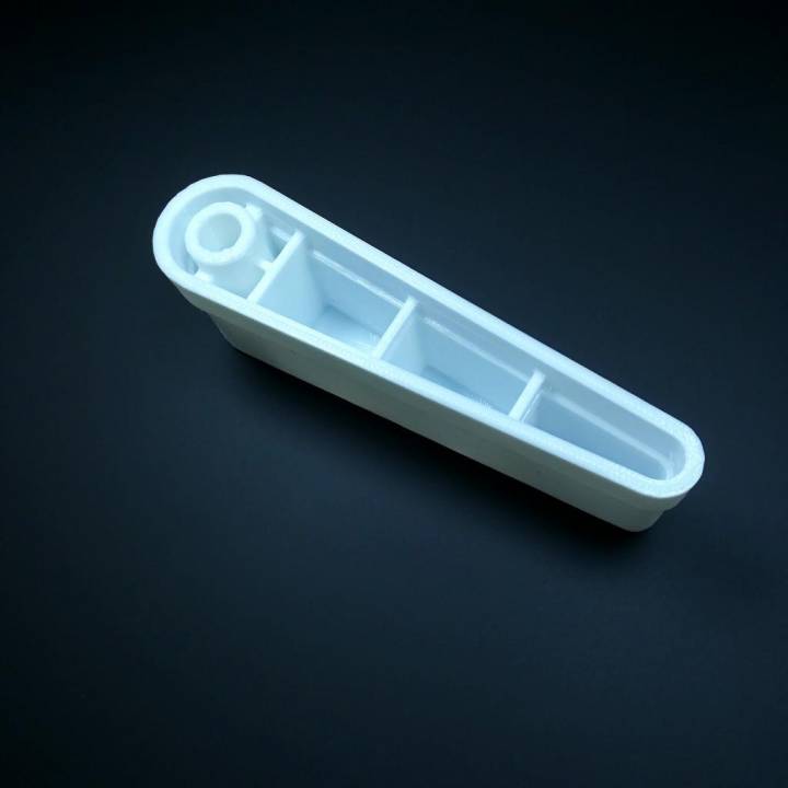 3D Printable Pinball Flipper by Derrick Miller