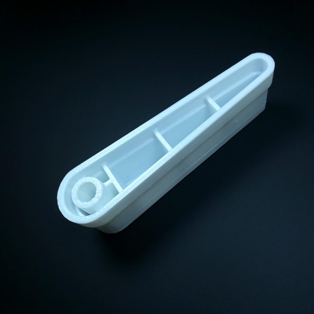 3D Printable Pinball Flipper by Derrick Miller