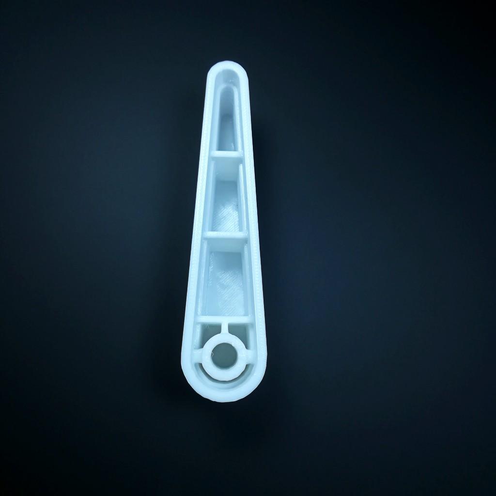 3D Printable Pinball Flipper by Derrick Miller