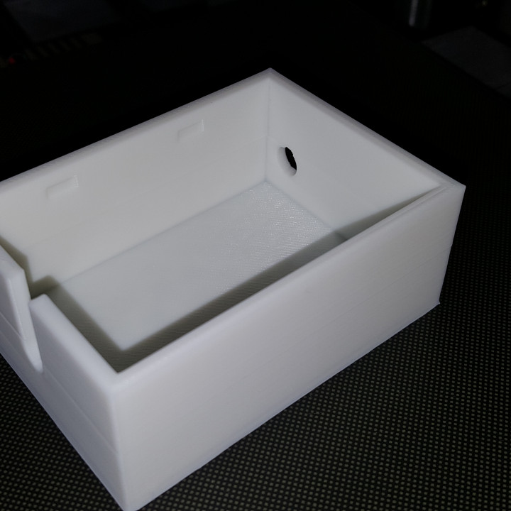 3D Printable 3D Printed Project Enclosure/Box with Lid (no screws ...