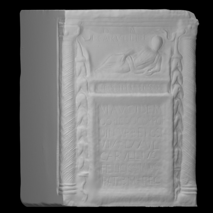 3D Printable Funerary urn by Scan The World