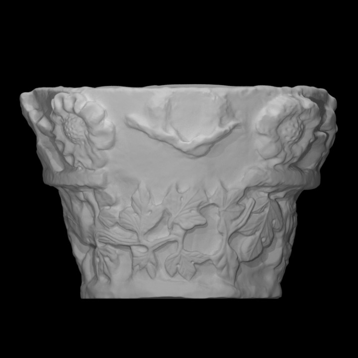 3D Printable Column Fragment by Scan The World