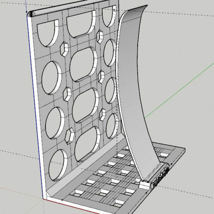 3D Printable Paper stand, paper holder by Aleš Levec