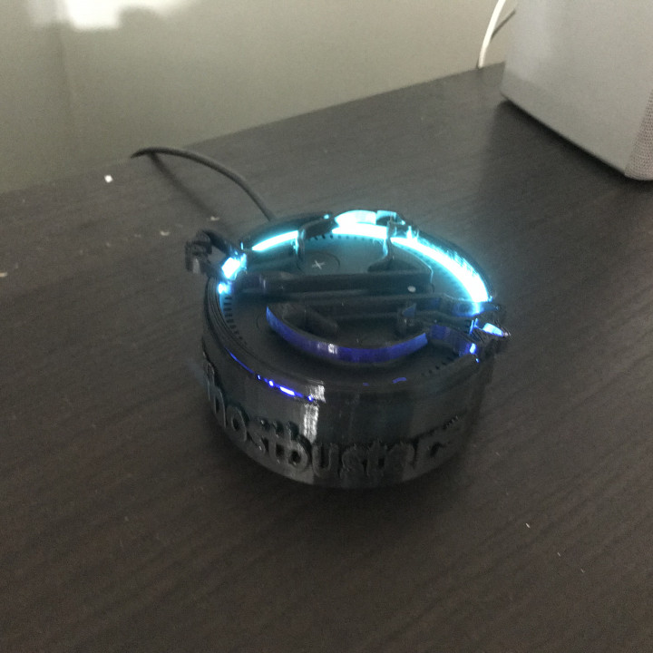 3D Printable GhostBuster Alexa Dot Cover by monica mcbride