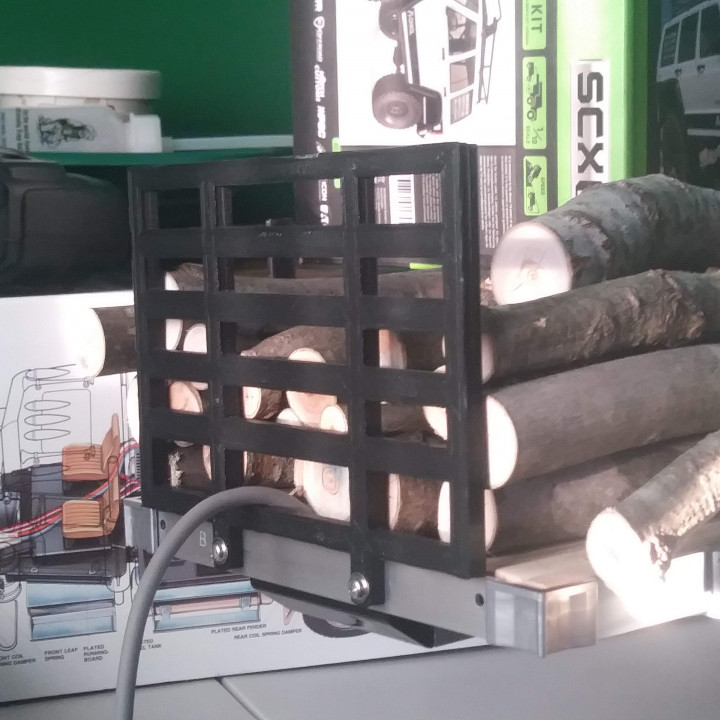 3D Printable Tamiya Trailer Headboard by Dominic Soucy