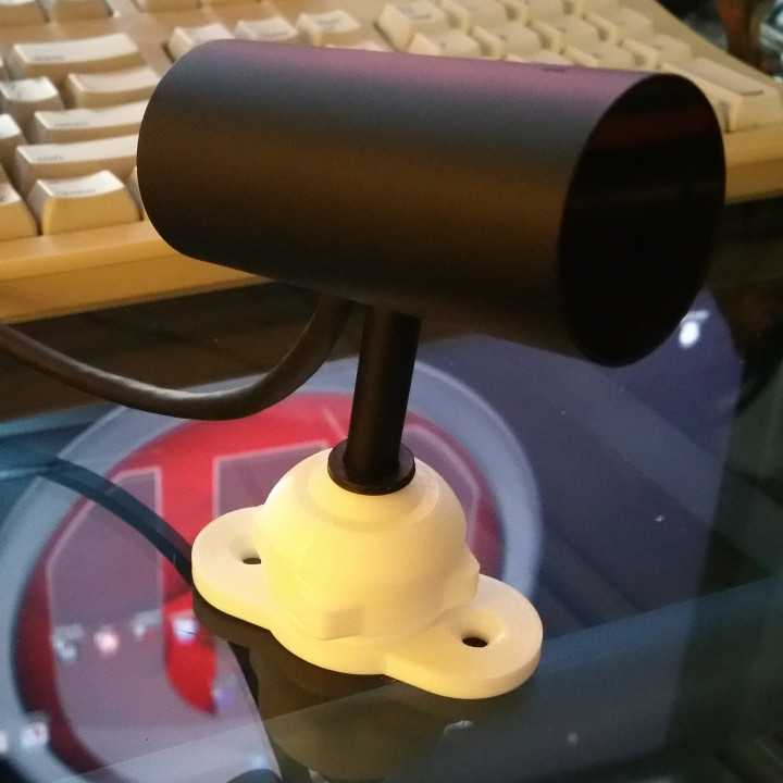 3D Printable Oculus Rift Adjustable Ball Socket Wall Mount by Alex