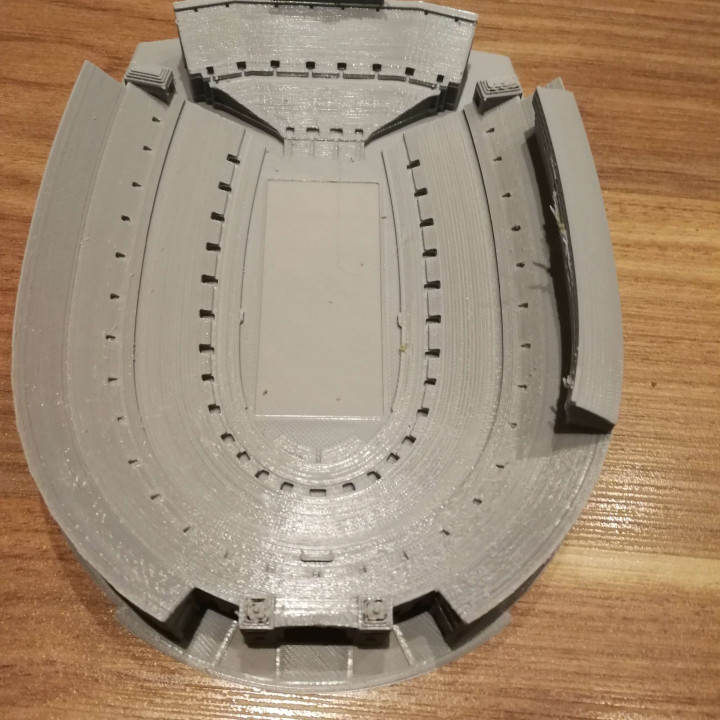 3D Printable Ohio Stadium "The Horseshoe" (Multi-Part) - Columbus, OH ...