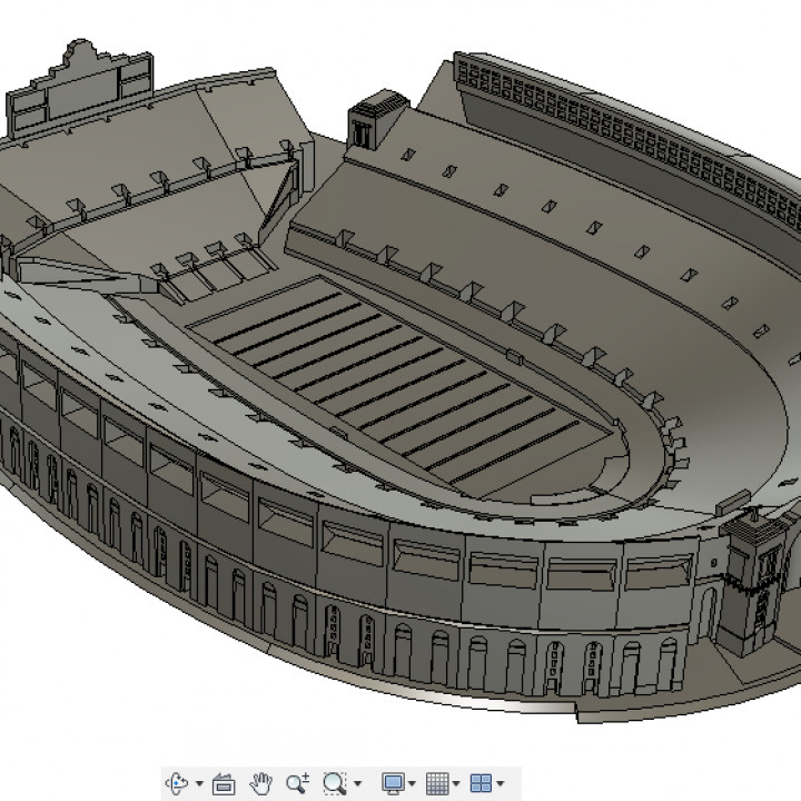 3D Printable Ohio Stadium "The Horseshoe" (Multi-Part) - Columbus, OH ...