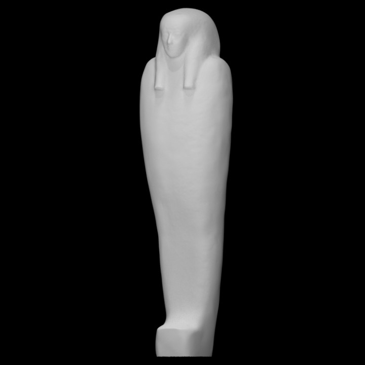 3D Printable Mummy of Meresamun by Scan The World