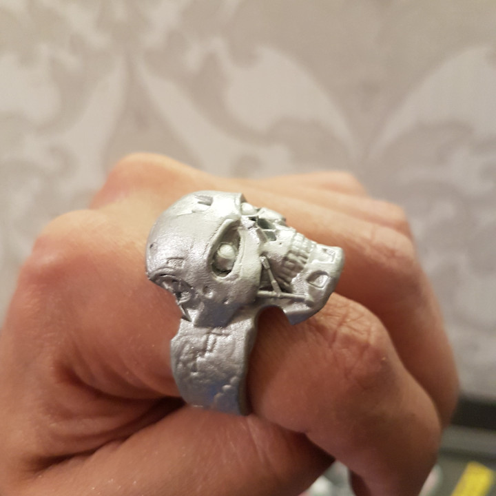 3D Printable Terminator Ring by Frederico David Sena