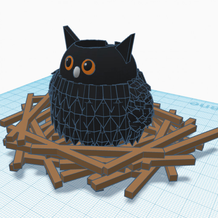 3D Printable Alexa The Owl by Avery Ales