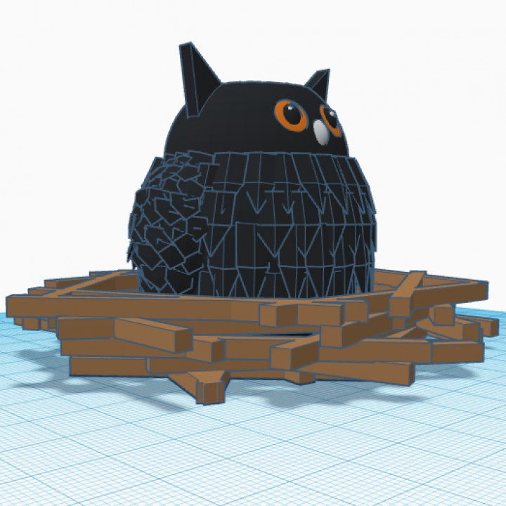 3D Printable Alexa The Owl by Avery Ales