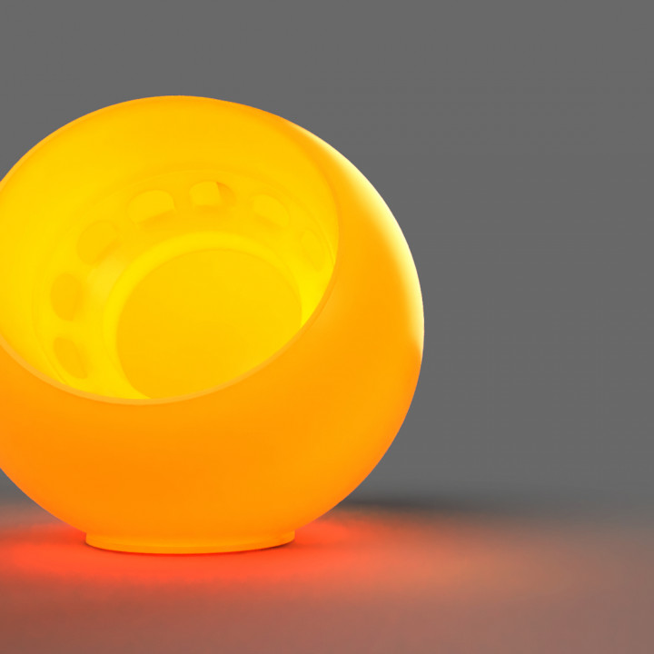 3D Printable Google Home Mini Sphere by Guy Van den Nieuwenhof