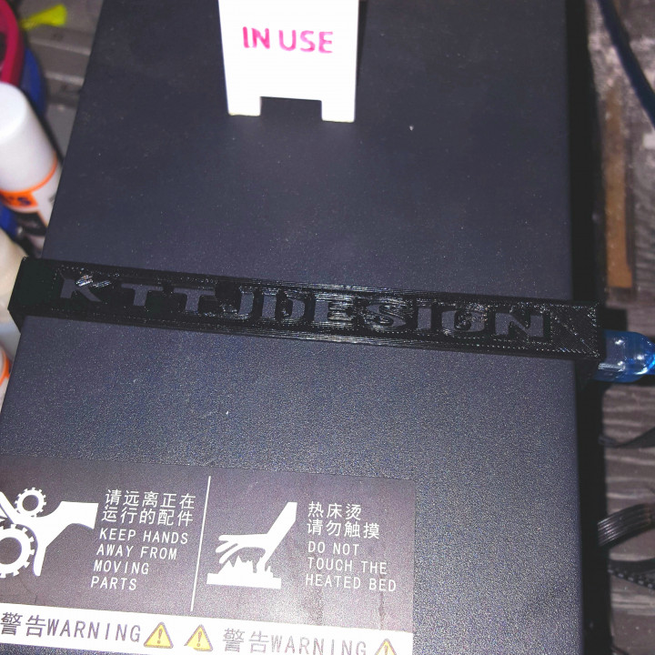 3D Printable cr10 s usb protection by Kttjdesign