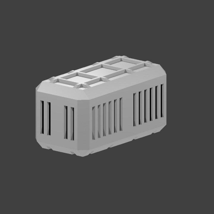 3D Printable Grid Crates - Mark I by iungo LLC