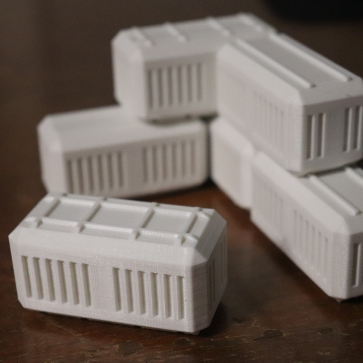 3D Printable Grid Crates - Mark I by iungo LLC