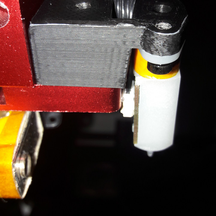 3D Printable Bltouch_support_D9_Wanhao_3d_printer by Octavian Nicula