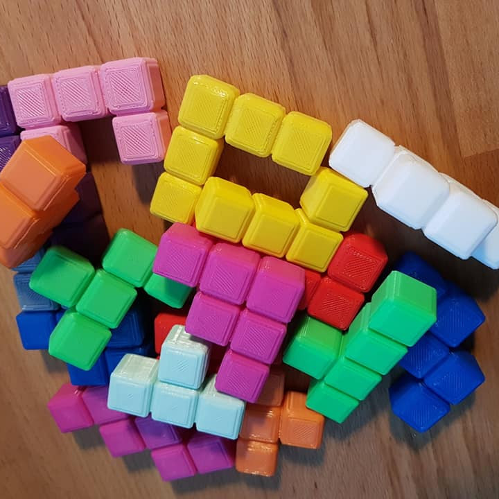 3D Printable 3D Pyramid Puzzle by basti vapes