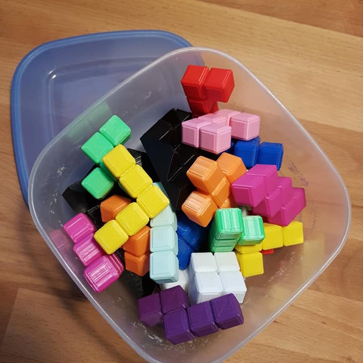 3D Printable 3D Pyramid Puzzle by basti vapes