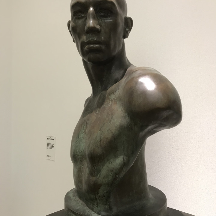 3D Printable The Boxer Emil Andreasen by SMK - Statens Museum for Kunst
