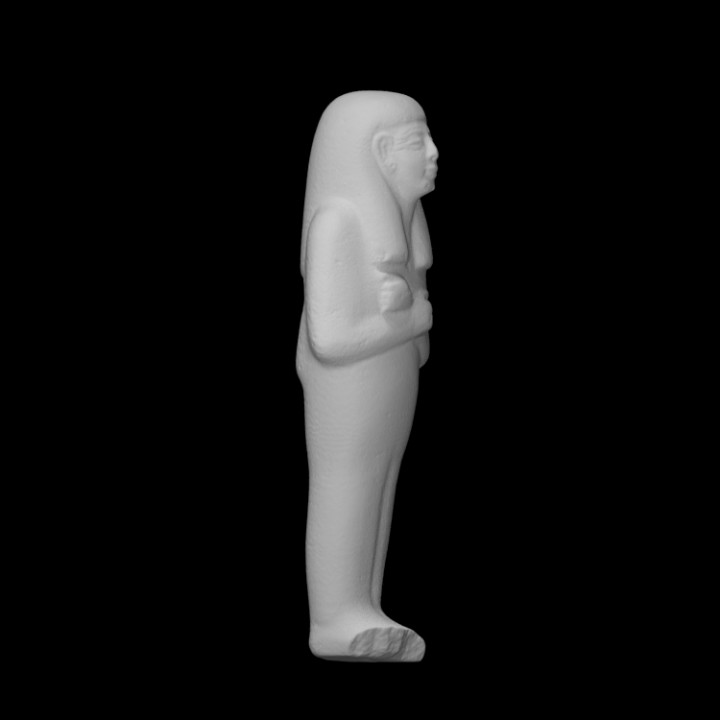 3D Printable Ushabti by Harvard Museum of the Ancient Near East