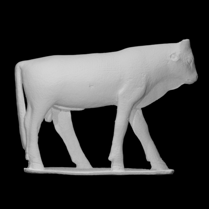 3D Printable Apis Bull Figurine by Harvard Museum of the Ancient Near East