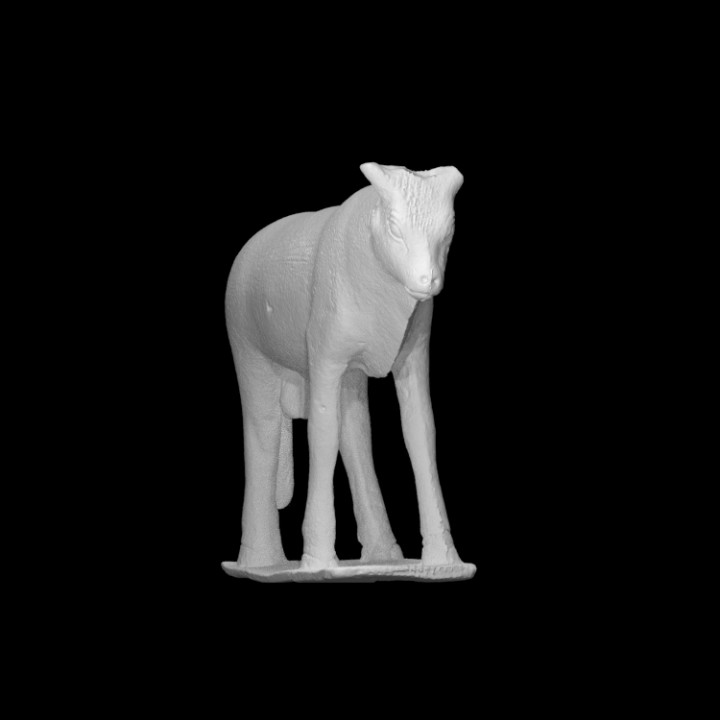 3D Printable Apis Bull Figurine by Harvard Museum of the Ancient Near East