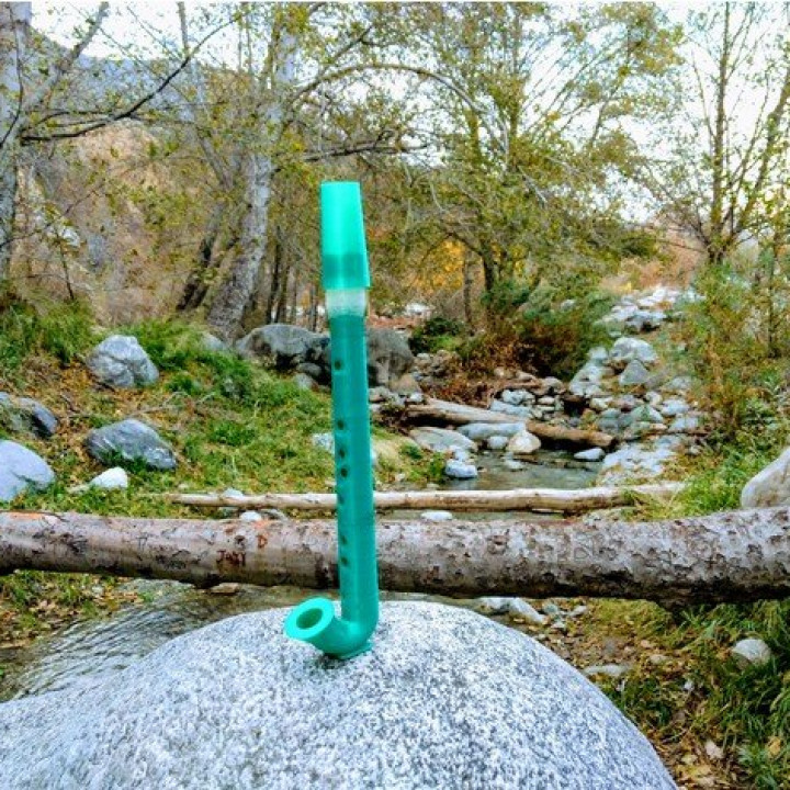 3D Printable 3DP Mini Sax by Joshua Cameron