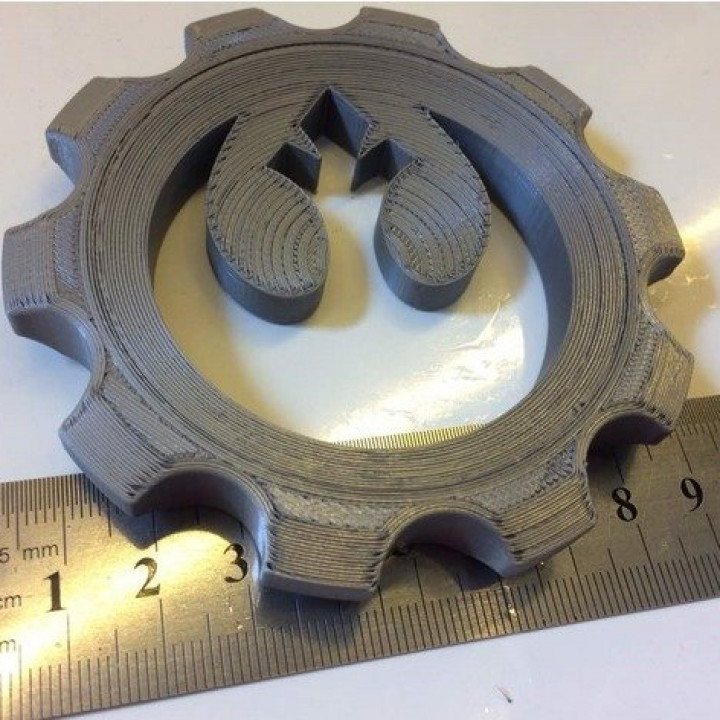 3D Printable Star Wars Rebellion Maker Coin by Ryan Khoo