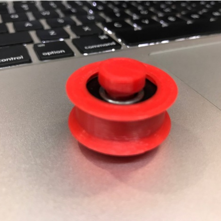 3D Printable Universal Spool Roller by Ubaid Mithawalla