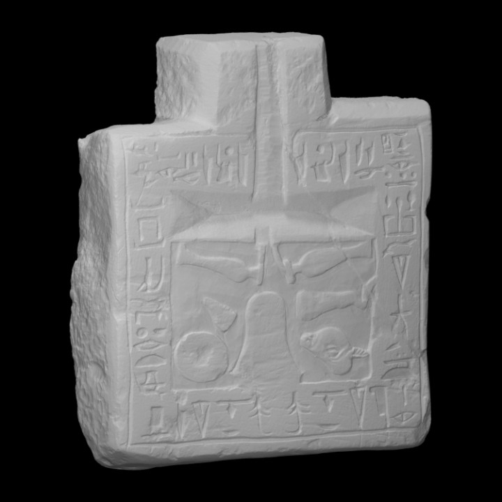 3D Printable Offering table by Harvard Museum of the Ancient Near East