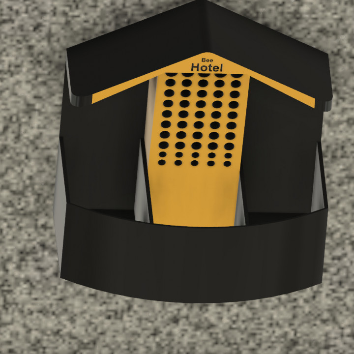 3D Printable Bee Hotel by Mark Findley