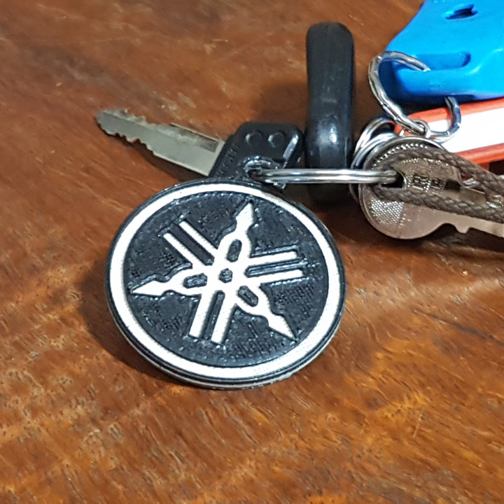 3D Printable Yamaha Keyring by Jacques Blom