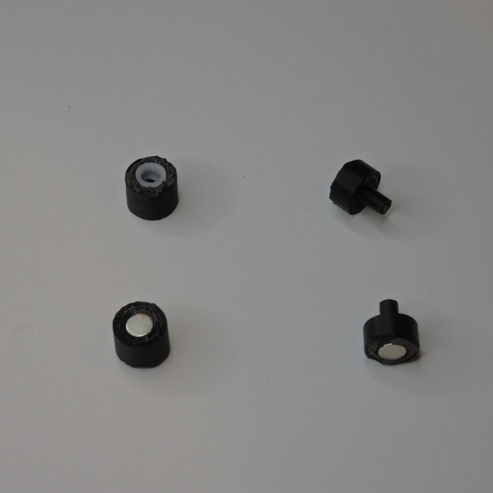 3D Printable Motorized Rightward Pointing Arrow Illusion by Ali