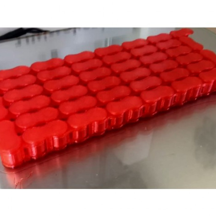 3D Printable 420 roller chain. Modular, with chain lock and sprockets ...