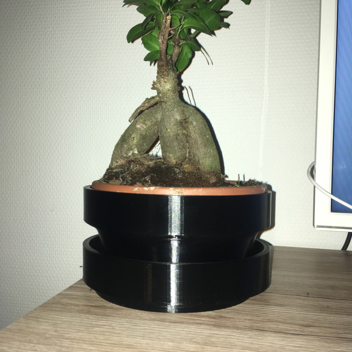 3D Printable flower pot japan style by Jordan Belfort