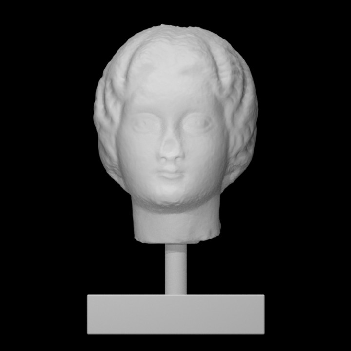 3D Printable Female portrait by Scan The World