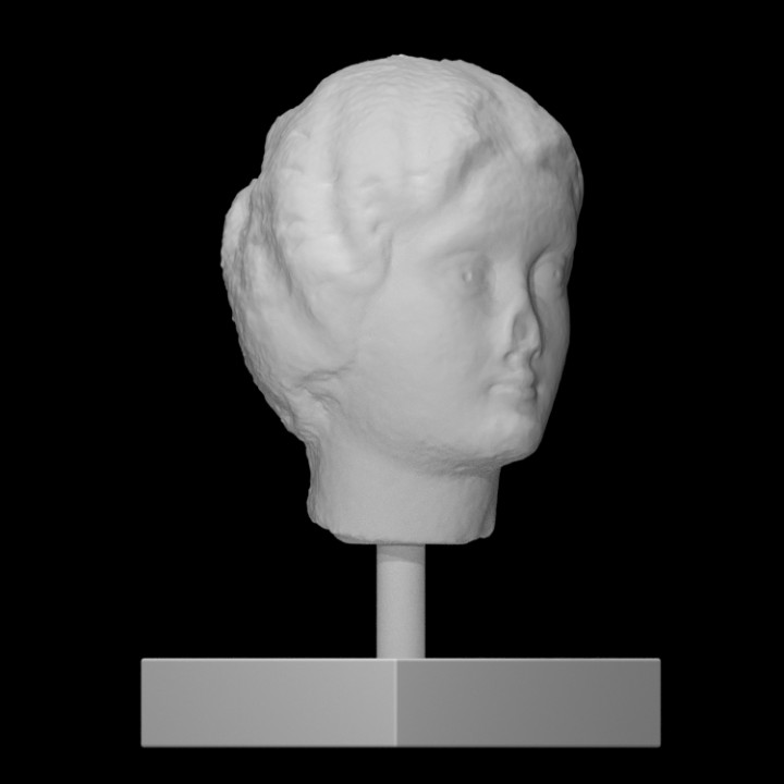 3D Printable Female portrait by Scan The World