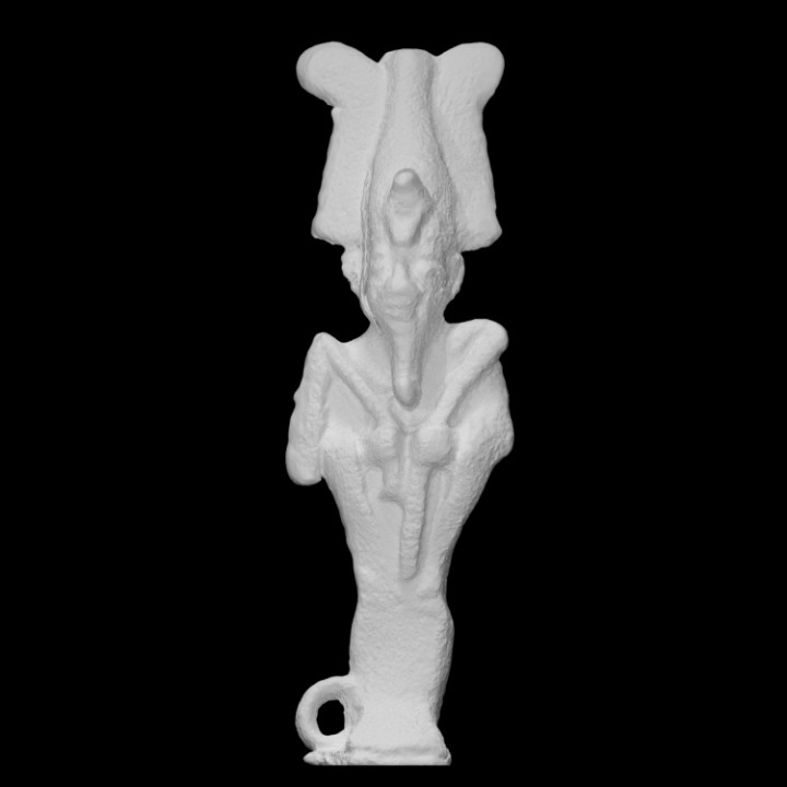 3D Printable Mummiform Osiris Figurine by Harvard Museum of the Ancient ...