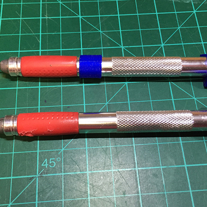 3D Printable Exacto X-acto Hobby Knife Stopper by Van Houten