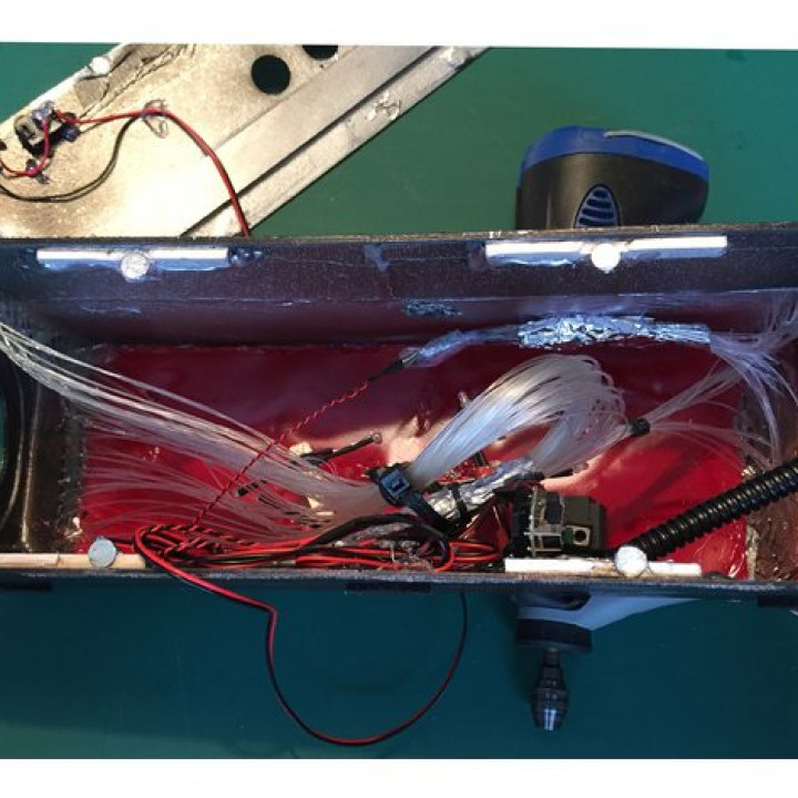 3D Printable Stranger Things Fiberoptic and Plasma Desk Lamp by Van Houten