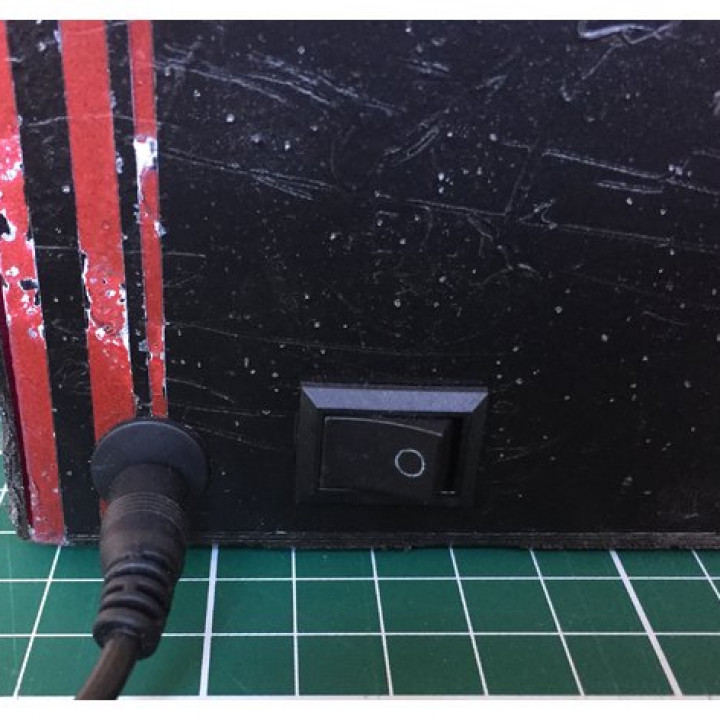 3D Printable Stranger Things Fiberoptic and Plasma Desk Lamp by Van Houten