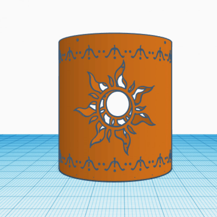 3D Printable Tangled Paper Lantern by Andi Robinson