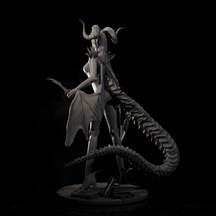 3D Printable Succubus by Andrea Crazer
