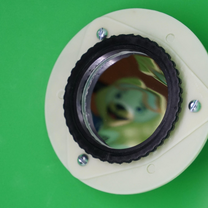 3D Printable 58mm solar filter for DSLR by Siarhei