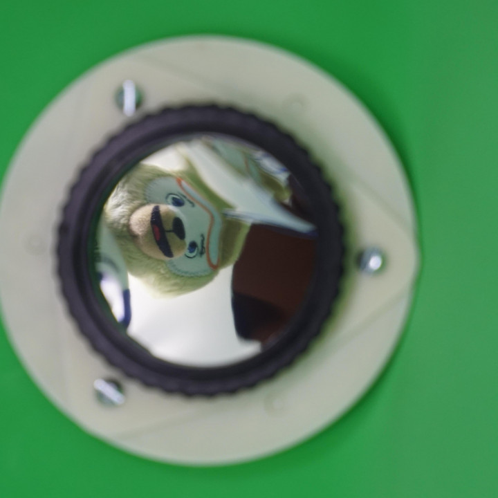 3D Printable 58mm solar filter for DSLR by Siarhei