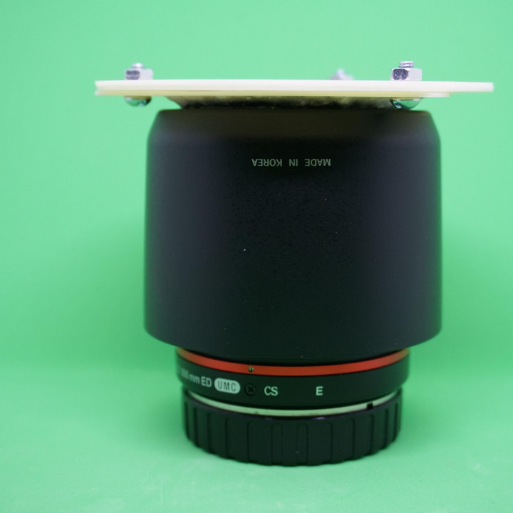 3D Printable 58mm solar filter for DSLR by Siarhei
